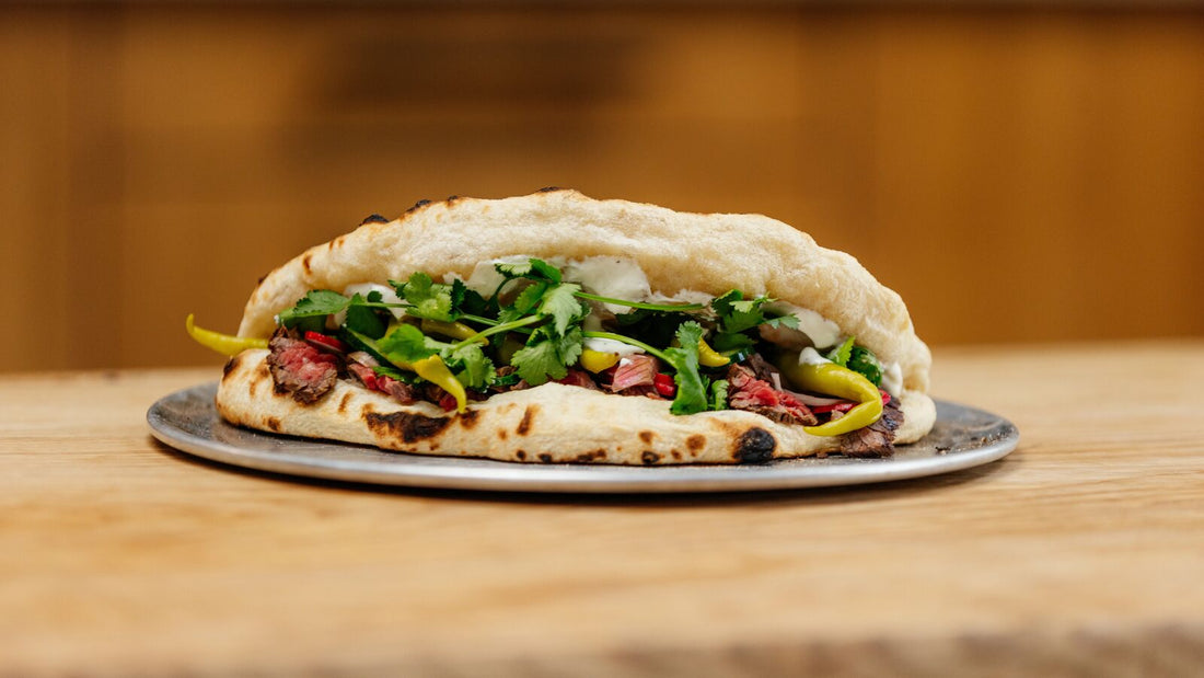 Steak Pizza Sandwich Recipe | Gozney US